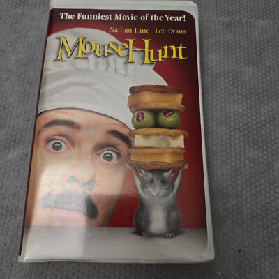 Dreamworks Mouse Hunt Nathan Lane Lee Evans VHS Movie Video Clamshell ...