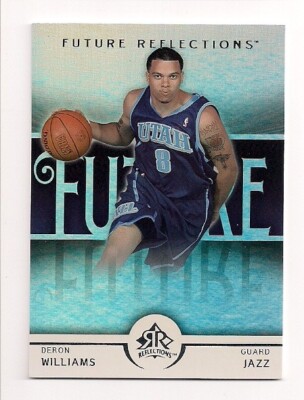 2005-06 DERON WILLIAMS UD REFLECTIONS #/1499 ROOKIE RC ILLINOIS ILLINI ...