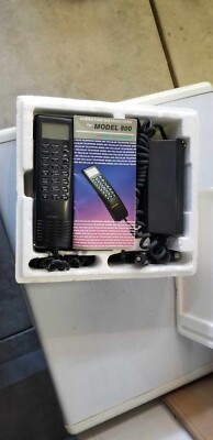 mitsubishi cellular phone model 800 analog, w/original box Made in ...