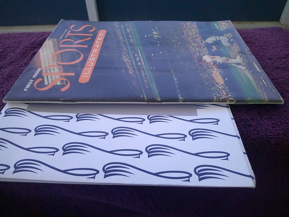 SPORTS ILLUSTRATED AUGUST 16,1954 FIRST ISSUE MAGAZINE MILWAUKEE BRAVES ...