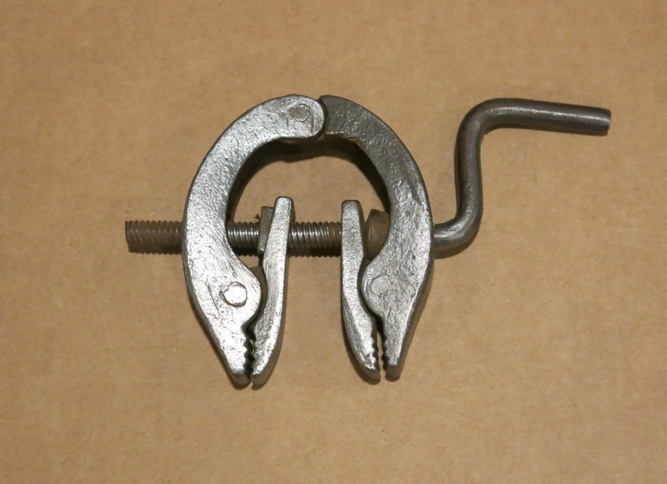 LOT of 3 vintage Cobbler's Tools 1854 patent Double-Lasting clamp rare ...