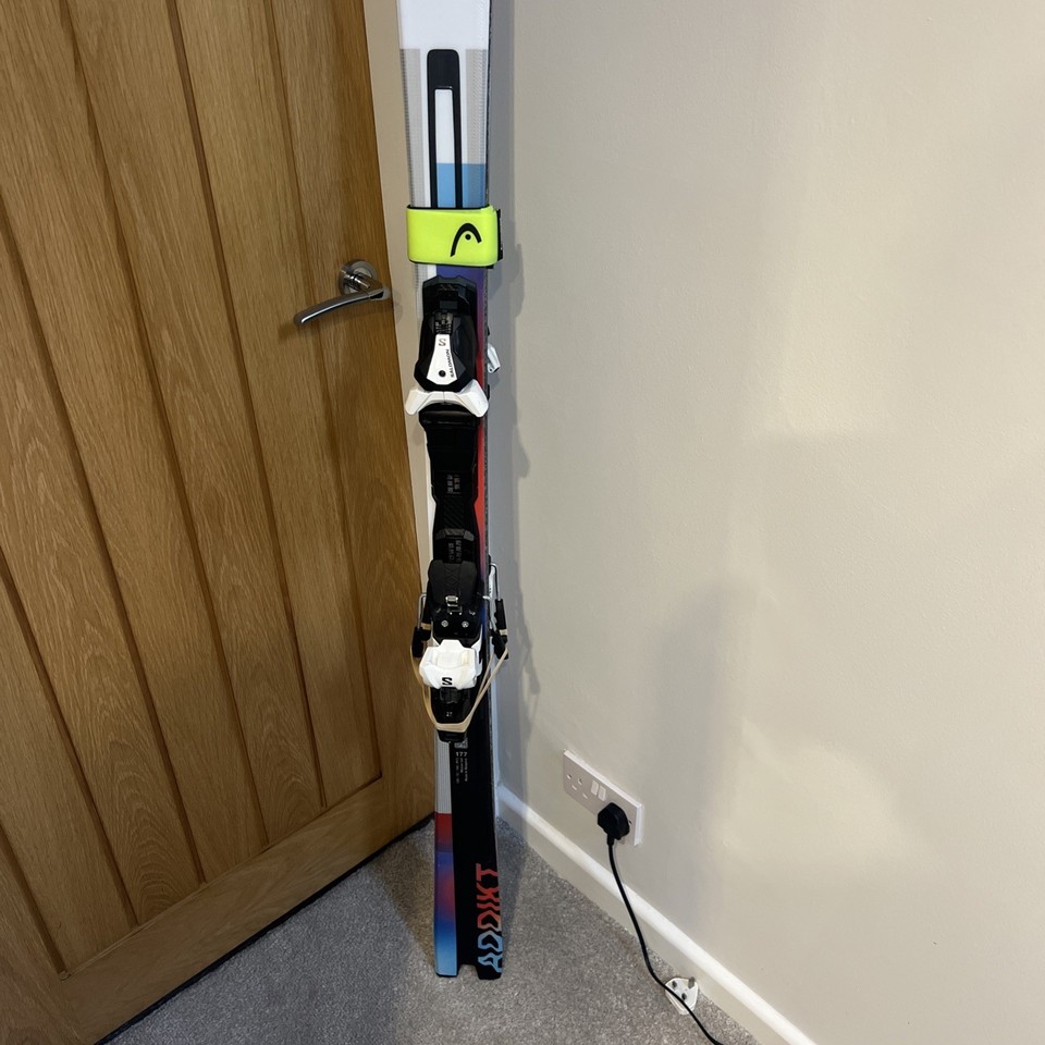 Salmon Addikt Skis Size 177 Piste Ski With Salomon Gripwalk Mi12 ...