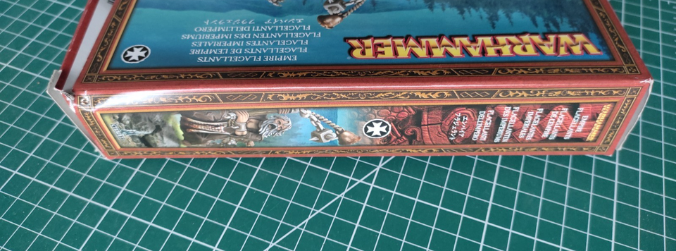 Warhammer old world : Boîte vide flagellants Empire (empty box) | eBay
