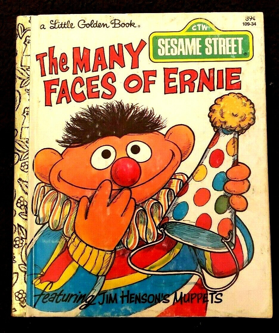 Ernie Sesame Street Book Free: SESAME STREET ERNIE'S BATH BOOK