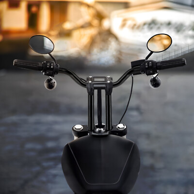 14" Rise MX T Bars Handlebar For Harley Softail Dyna Sportster Touring ...