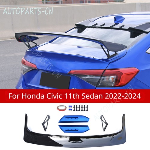 Type R Style Rear Trunk Spoiler Wing For Honda Civic 11th Sedan 2022 ...