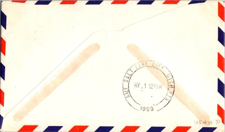 Bonanza Airlines First Flight Grand Canyon Arizona - Salt Lake City ...