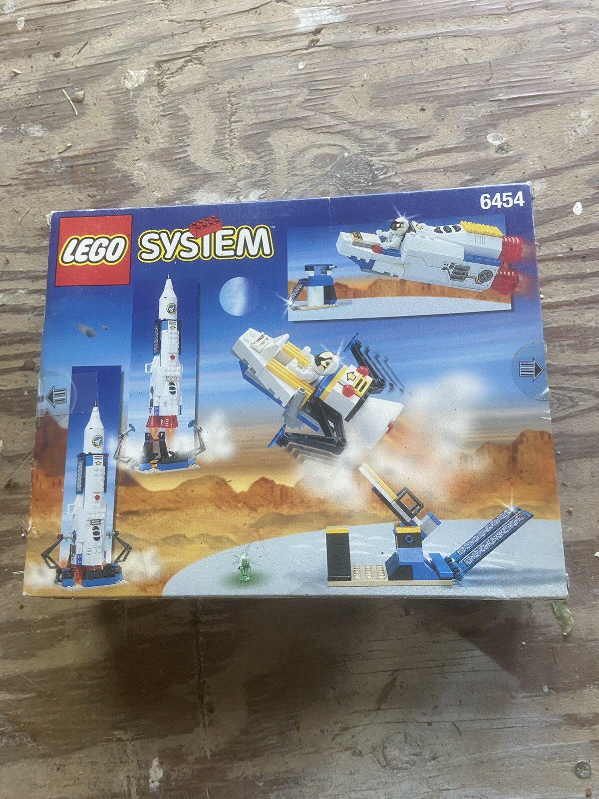 LEGO System: Space Port Countdown Corner (6454) 100% Complete VINTAGE ...