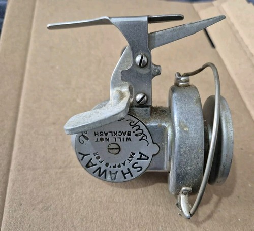 A SCARCE VINTAGE ASHAWAY SLIP CAST REEL GOOD CONDITION AND WORKING ...