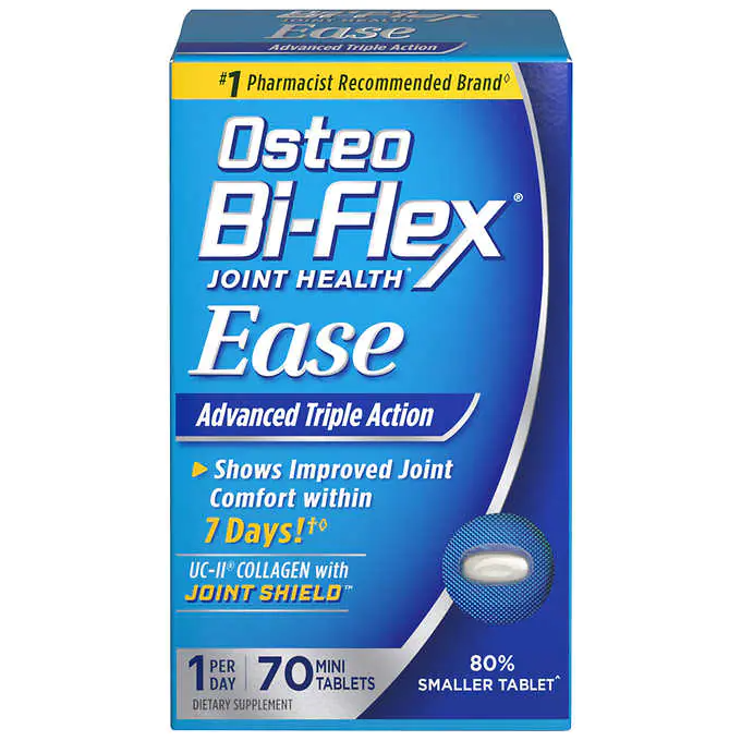 Osteo Bi-Flex Ease Tablets For Improving Joint Health And Comfort - 70 ...