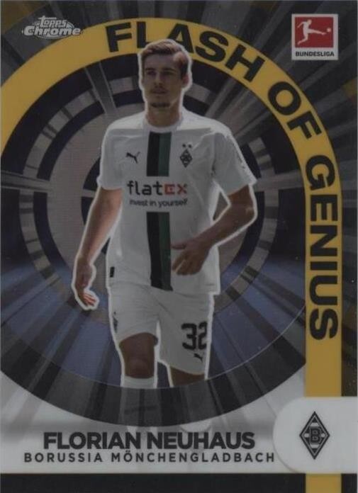 2022-23 Topps Chrome Bundesliga - Flash of Genius Florian Neuhaus #FG ...