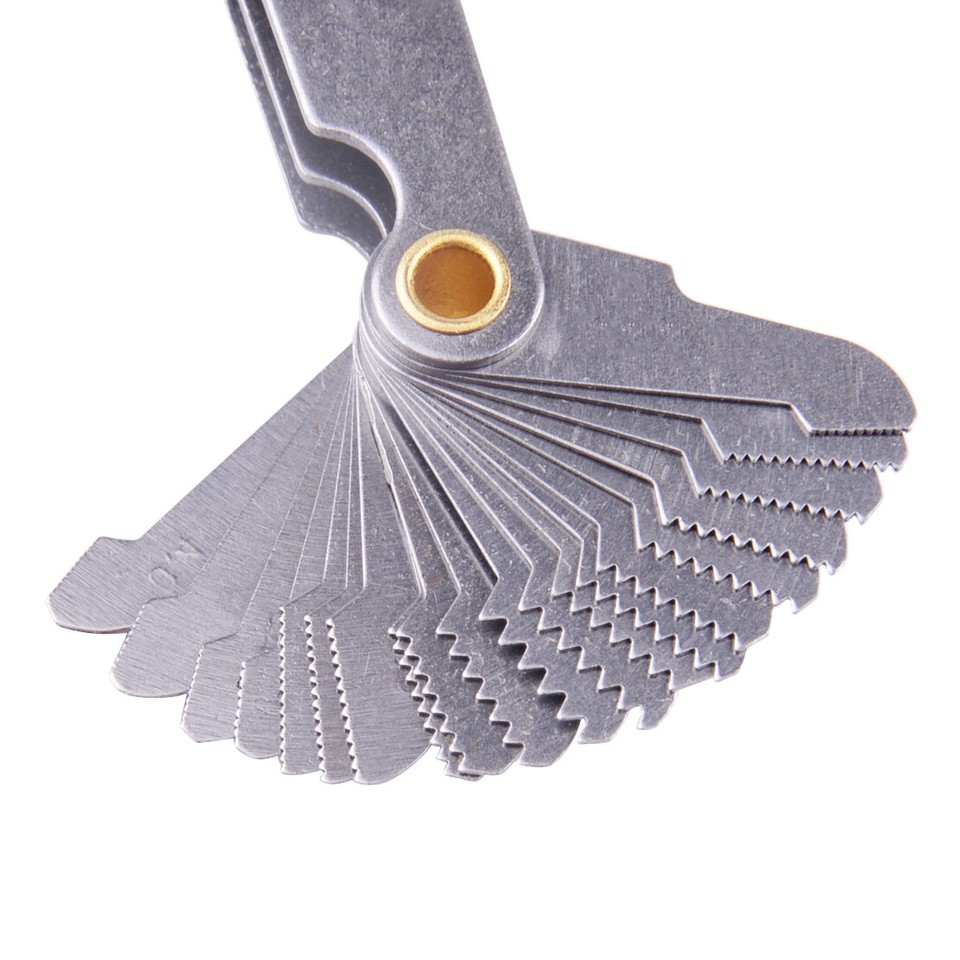 Metric & Imperial & US Thread Screw Pitch Blades Gauge Gage Measure ...
