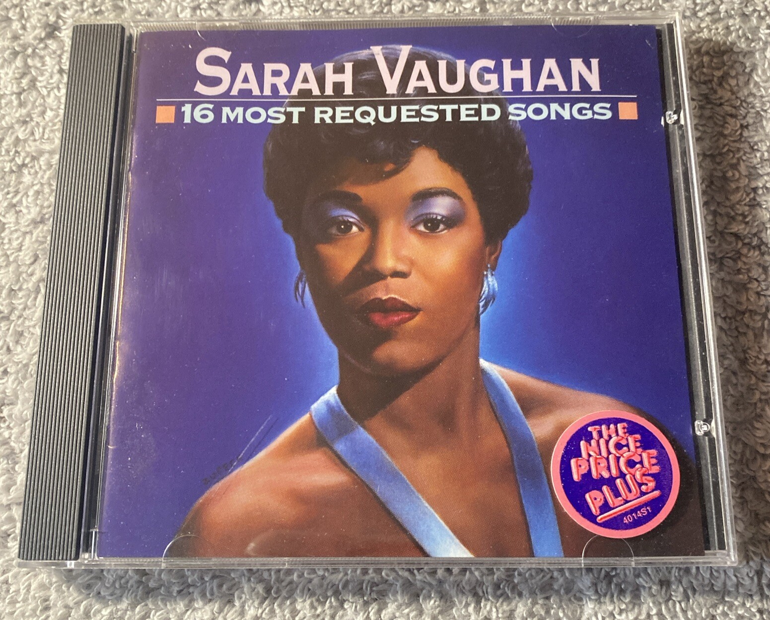 Sarah Vaughan CD 16 Requested Songs, Disc Is Mint Free Ship D52 ...
