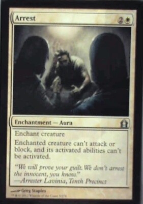 Arrest - Return to Ravnica: #3, Magic: The Gathering Nm R235 | eBay