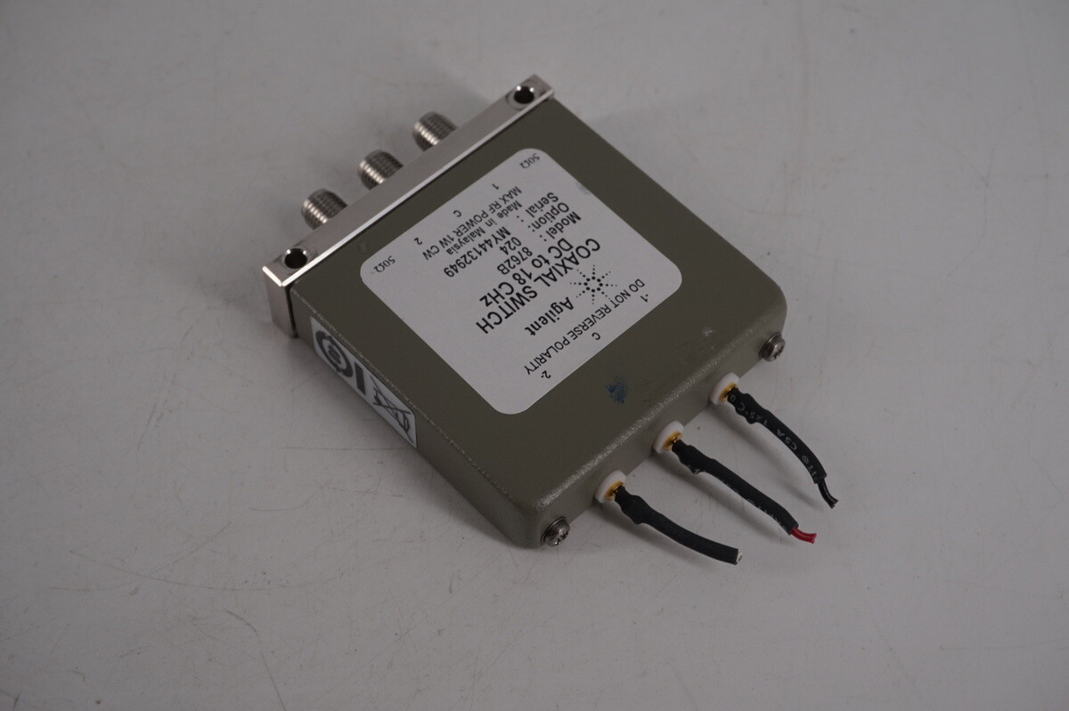 Agilent 8762B Coaxial switch, DC-18 GHz 50 ohm SPDT | eBay