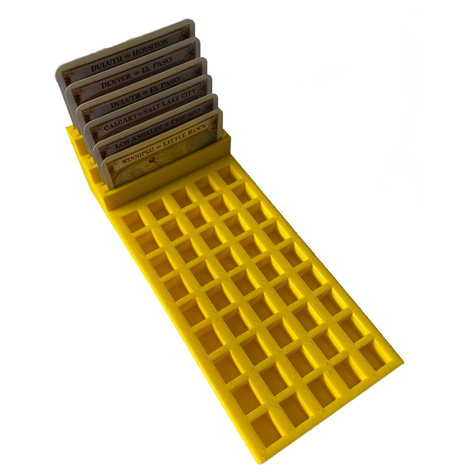 Ticket To Ride Train and Route Card Holder and Organizer - Space ...