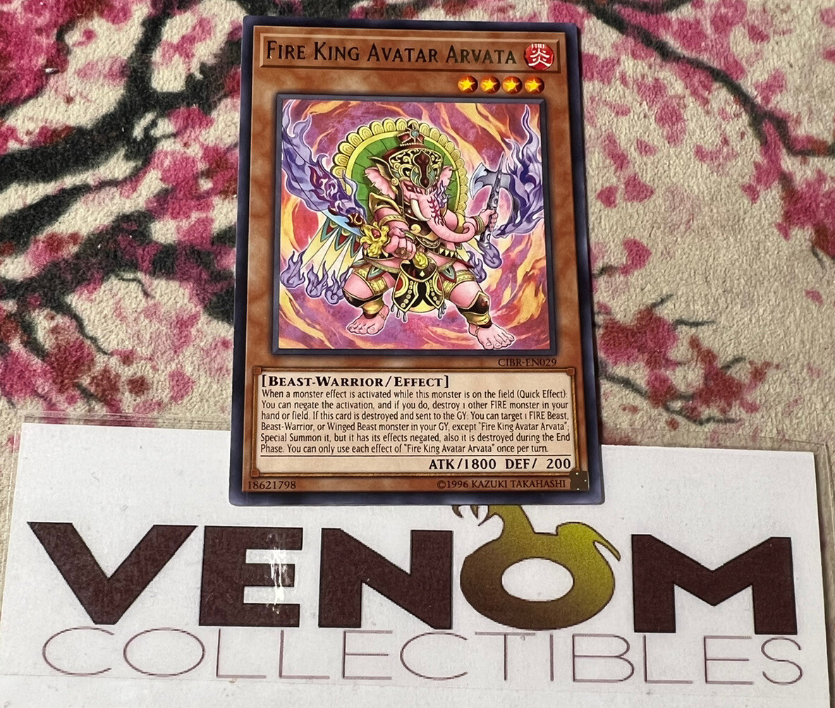 1x (M/NM) - Fire King Avatar Arvata - CIBR-EN029 - Rare - Unlimited ...