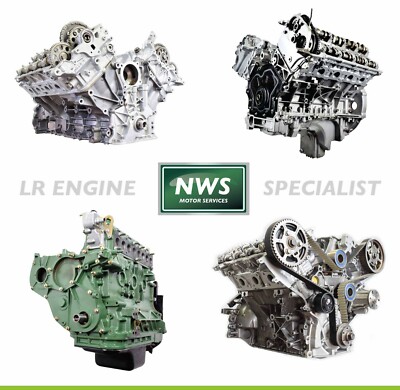 Reconditioned Land Rover 3.0TDV6 Diesel Short Engine Block - LR038168 ...