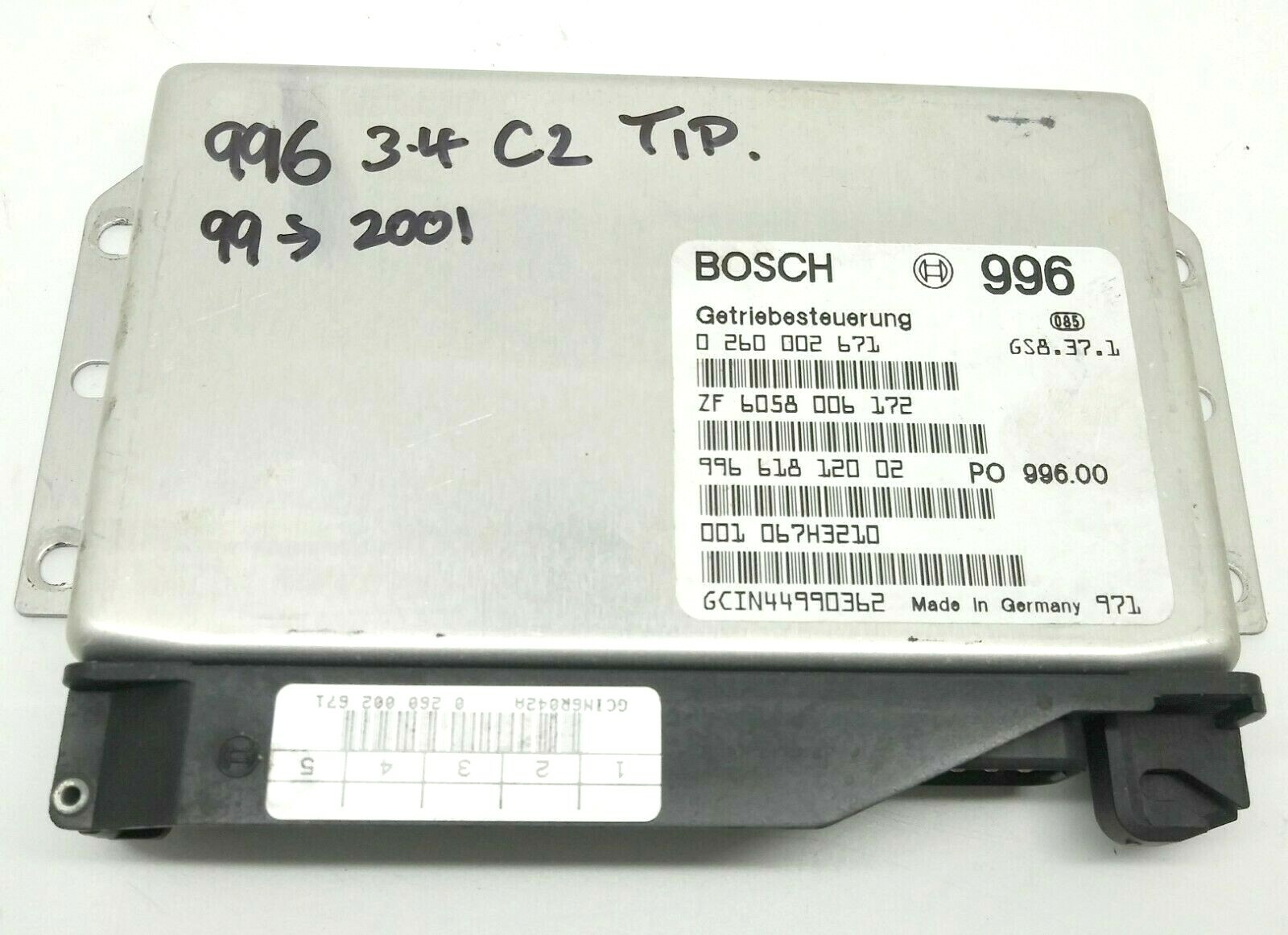 Porsche 911 996 tiptronic transmission control unit brain ECU ...