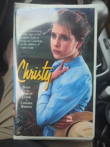 Vintage 1994 Christy Movie VHS Cassette Tape Clamshell Brand New ...