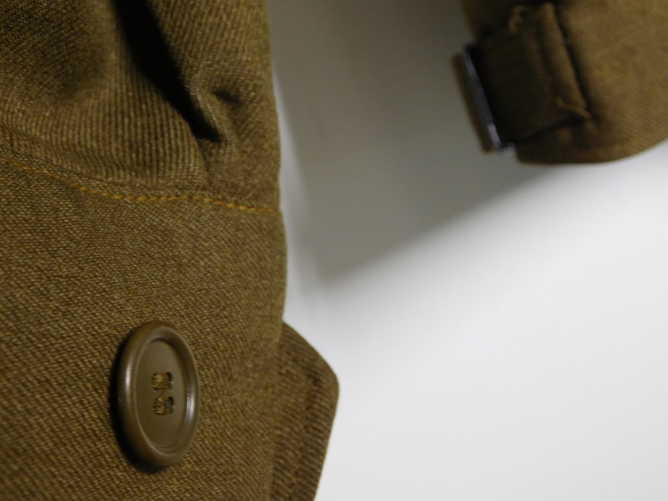 US Army Wool Jacket Infantry Field Coat Mens 36L WW2 D-Day 3rd 9th ...