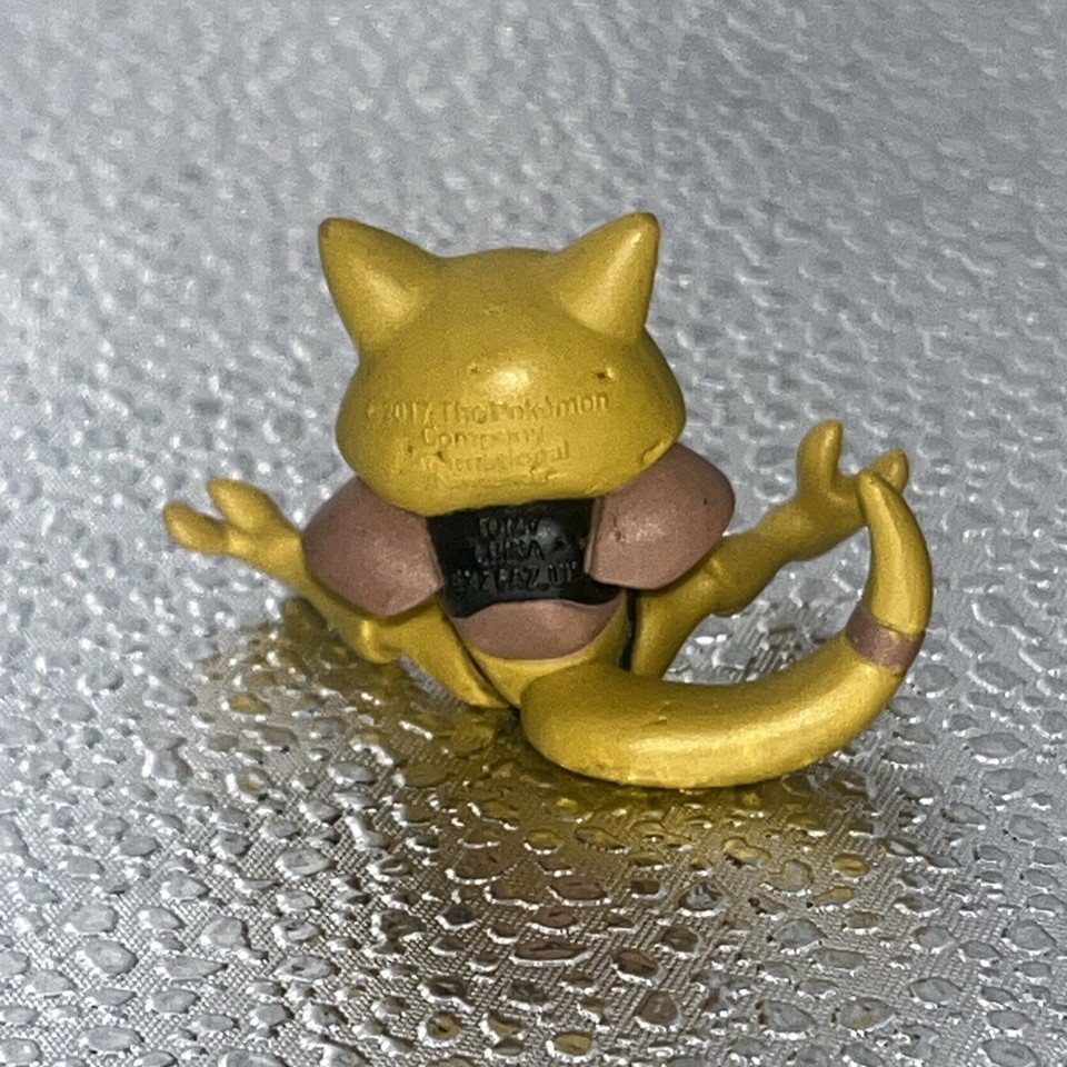 Genuine Original Abra Pokemon TOMY Nintendo Toy Figure First Gen Gaming ...