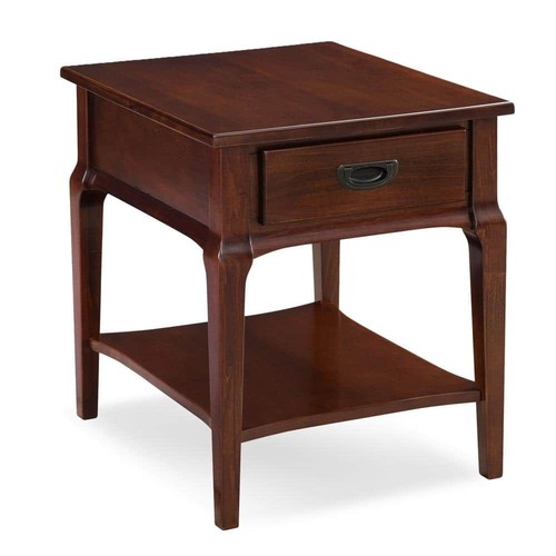 Stratus 24"Cherry Drawer End Table 815199021084| eBay