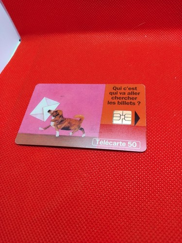 TELECARD 50 UNITES CARTE TELEPHONIQUE CARD PHONE LOGO SERVICE BILLET A ...