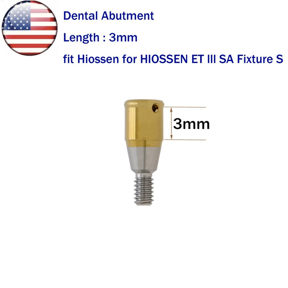 US Dental Locat0r Attachment Abutment Male Caps Kits Fit Nobel/Hiossen ...