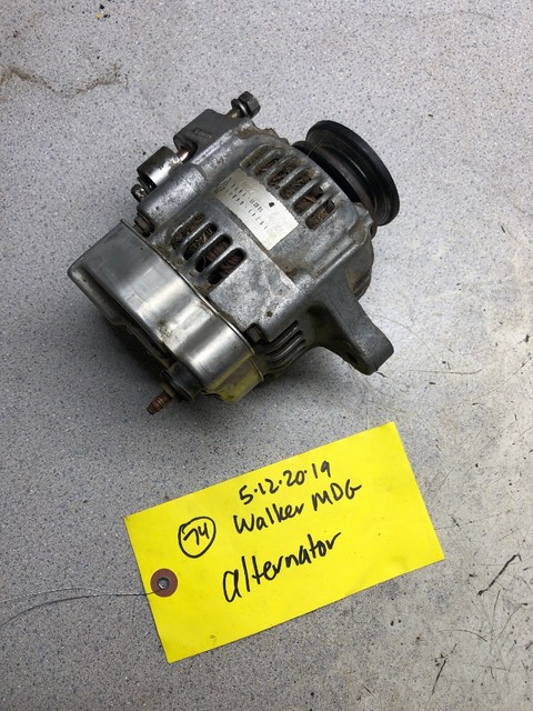 12v. Alternator DENSO 16241-64011 Kubota 3 Cylinder Diesel Engine for ...