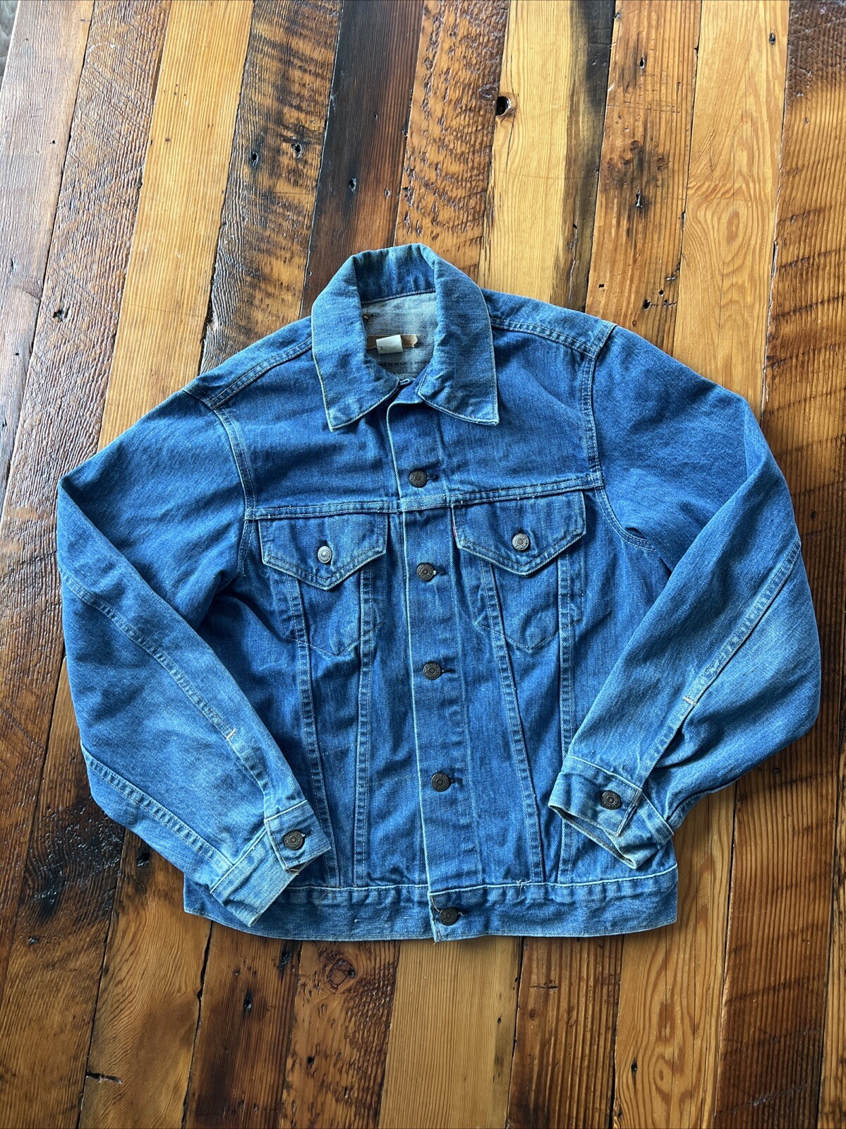 Rare 70s Levi’s Big E Vintage Denim Jacket Men’s Size… - Gem