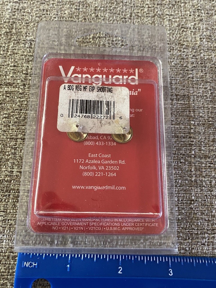 Vanguard U.S. Army Expert Shooting Qualification Badge Marksman Pin New ...