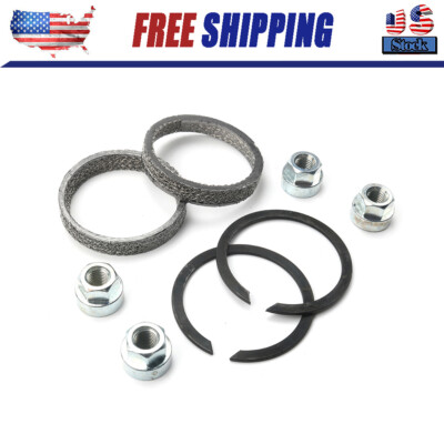 Exhaust Mounting Gasket Kit Graphite 65324-83 For Harley Davidson | eBay