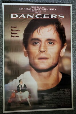 Dancers 1987 Herbert Ross Mikhail Baryshnikov Browne Ballet One Sheet ...