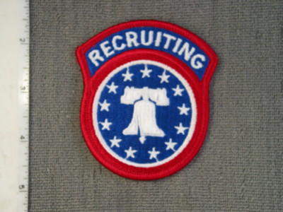 1985 Recruiting Command Patch by Ira Green & used in Barry Stein's Book, new | eBay