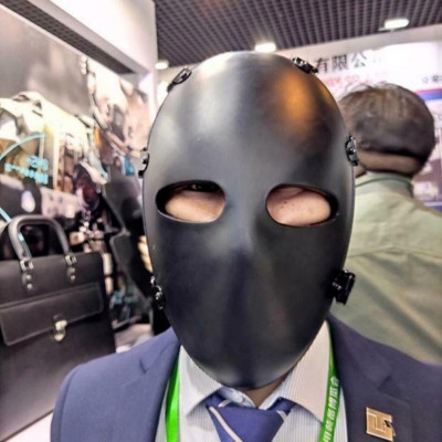 PE Ballistic Bullet Proof Face Mask Body Armor NIJ Level IIIA 3Aface ...