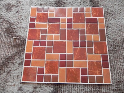 Red Peel And Stick Vinyl Floor Tiles – Flooring Site