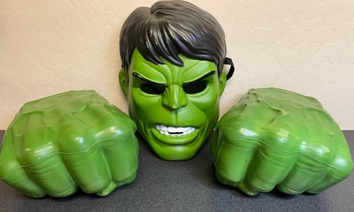 Hulk Gloves Hands Mask Smash Fists Halloween Costume | eBay