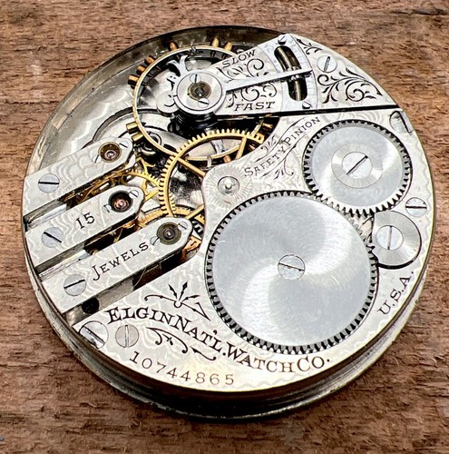 1904 Elgin 16s 15j Grade 306 Model 7 Pocket Watch Movement 2 of 14 | eBay