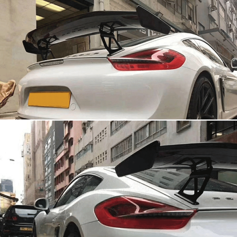 Rear Trunk Spoiler Wing Fit for Porsche 986 987 981 911 GT4 718 Cayman ...