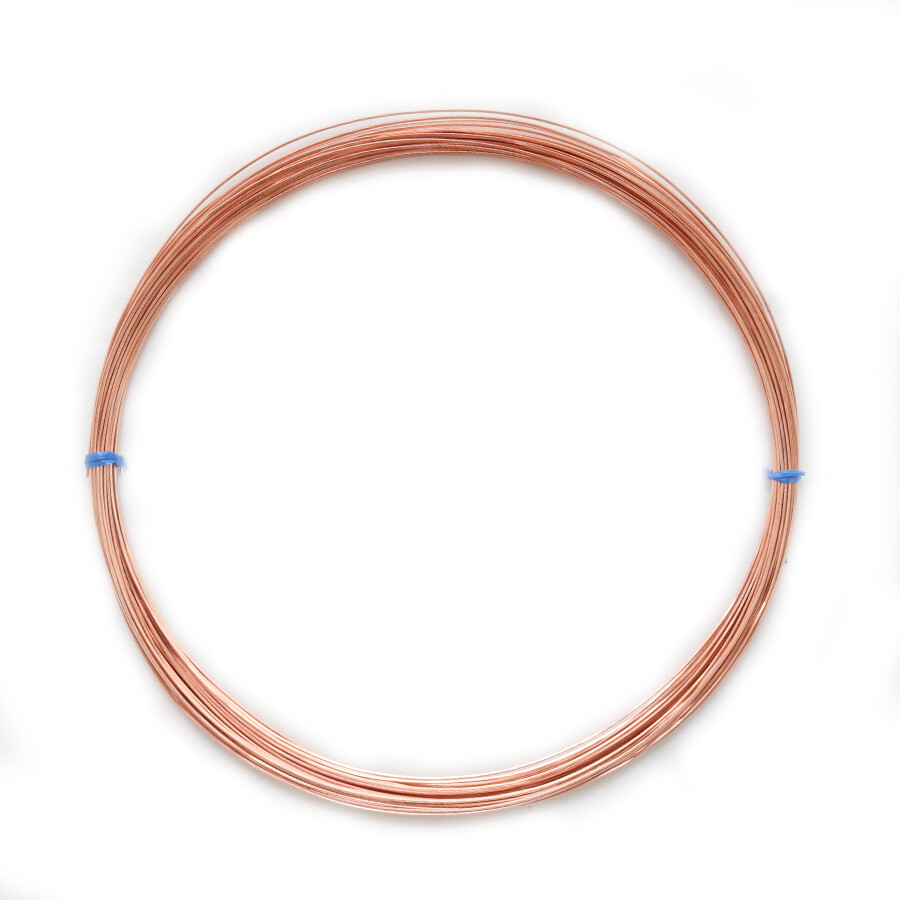 Pure Copper wire Dead Soft Round-1/2 Round-Square 6 - 16 18 19 20 21 22 ...