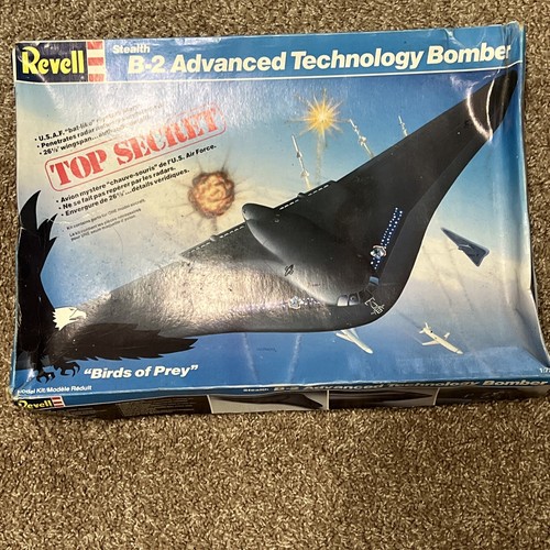 B-2 Stealth Advanced Technology 1/72 Scale Revell Model As Pictures😎😎 ...