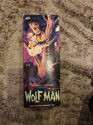 1999 Aurora Universal Pictures Wolfman Model Kit TOYS R US Open Box | eBay
