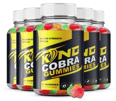 (5 Pack) OFFICIAL King Cobra Gummies for Men, KingCobra Male Gummies Formula | eBay
