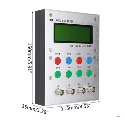 Digital Bridge Auto LCR Tester Resistance Inductance Capacitance ESR ...
