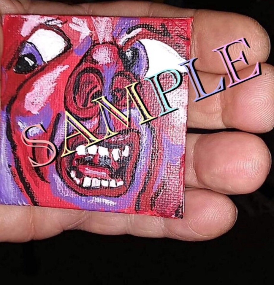 Hand Painted Pop Culture Refrigerator Magnets by Floyd! Harold & Maude ...