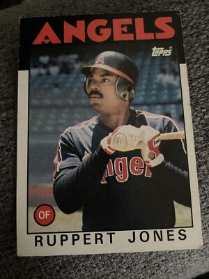 RUPPERT JONES ANGELS #464 - TOPPS NM-MT 1986 | eBay