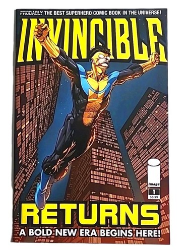 INVINCIBLE RETURNS #1 (Image Comics 2010) David Finch Cover KIRKMAN ...