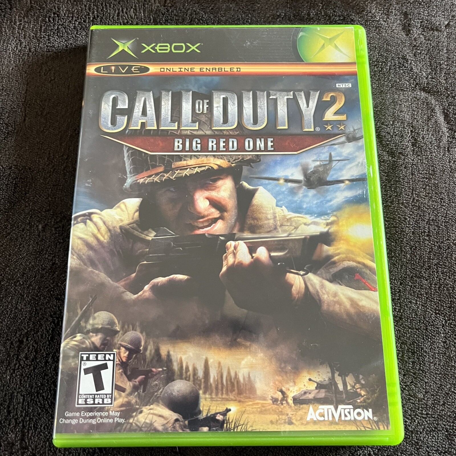 Call of Duty 2: Big Red One Microsoft Xbox CIB Complete w Manual Tested ...