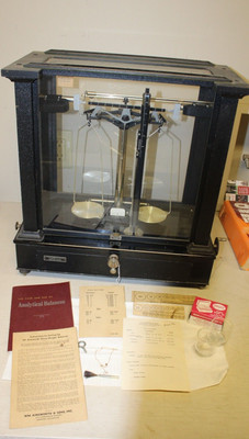 Scales - Antique Analytical Balance Scale